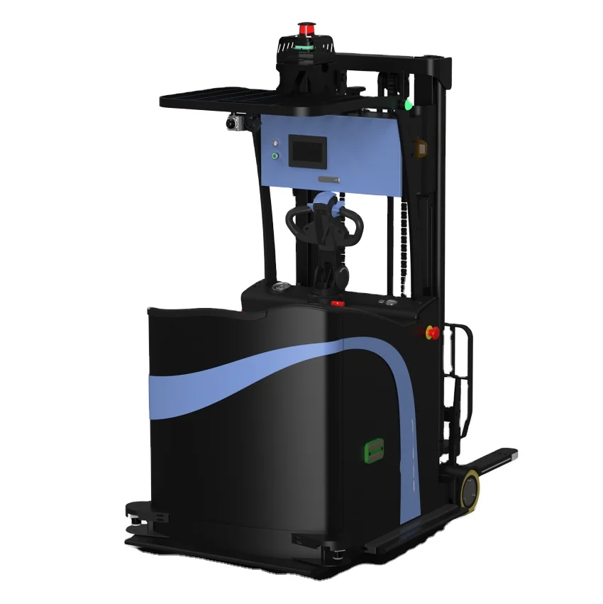 Smart Narrow Aisle Counterbalanced agv Robot System Forklift agv Robot ...