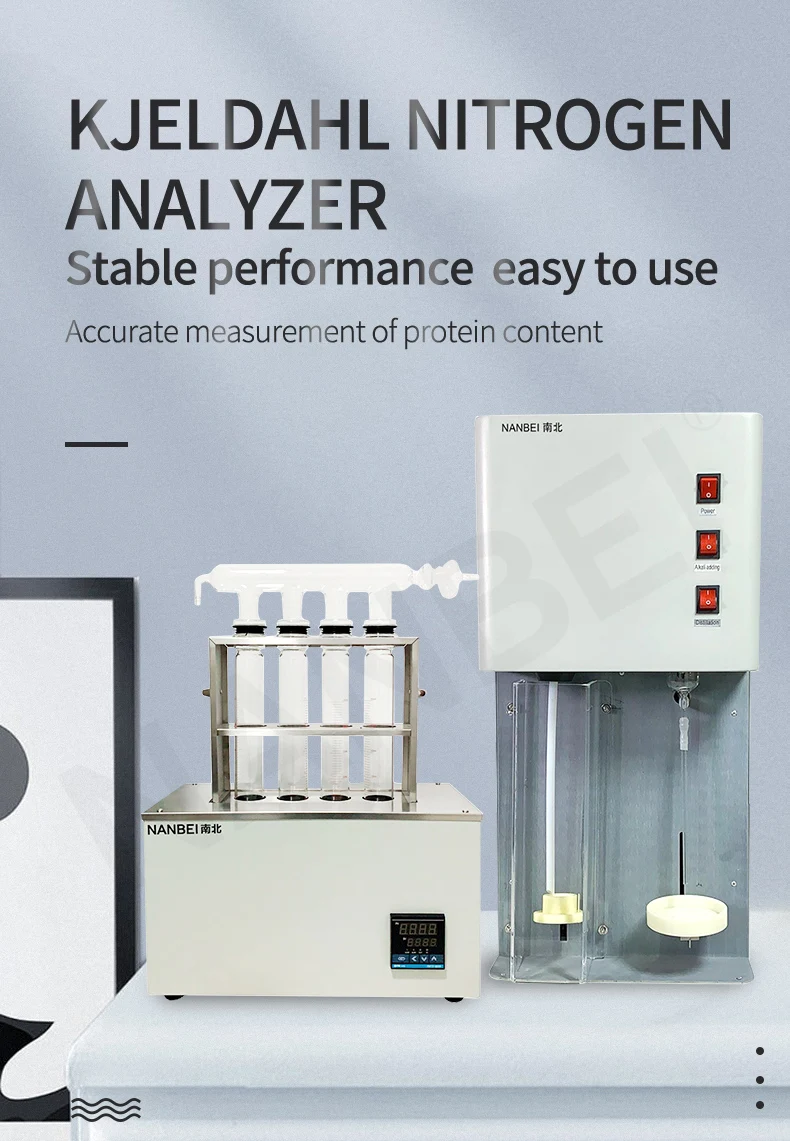 Kjeldahl Distillation Unit - Automatic Nitrogen Analysis