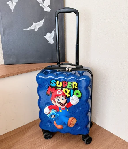 Botu Sanrio 19inch Suitcase Anime Mario Cute Kuromi Kawaii Universal ...