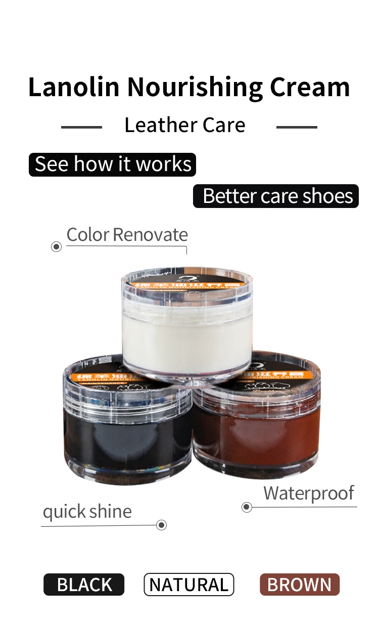 Leather Polish - High Quality Care for Shoes & Accessories