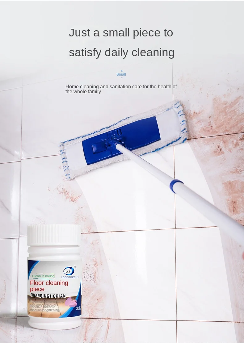 [lkb] Floor Tiles Cleaning Tablets Instant Maintenance Brightening ...