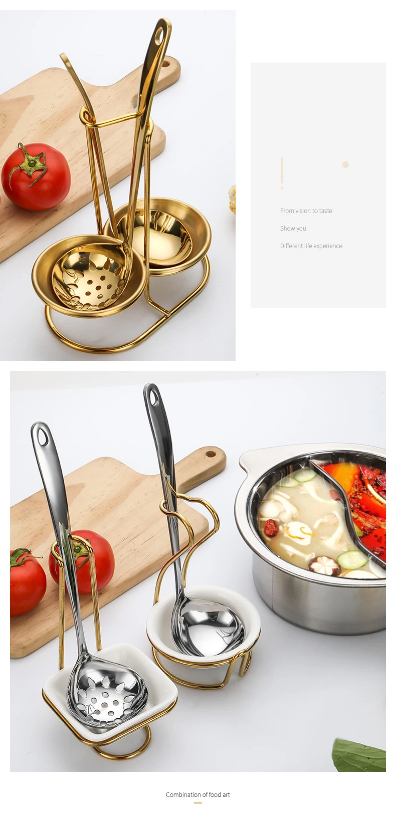 5 Star Luxury Restaurant Buffet Serving Set - Stainless Steel