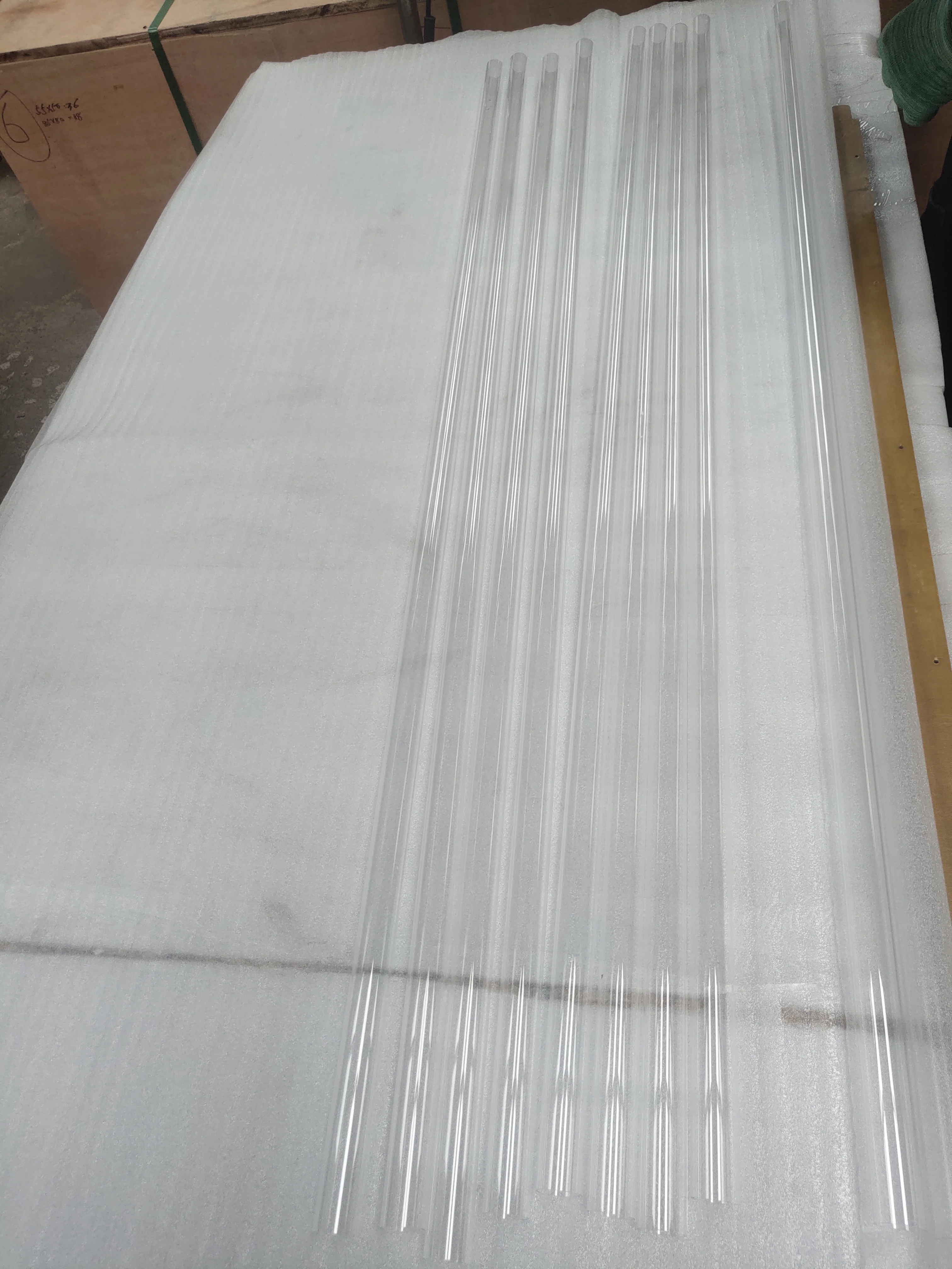 SUCCESS Factory High Temperature Transparent Quartz Tube