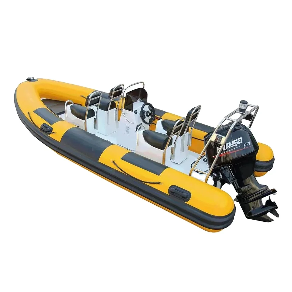 Zhenbo Inflatable Boat Rib Hypalon Rubber Boat Outboard Motor Inflatable Rib-480a - Buy Rubber ...