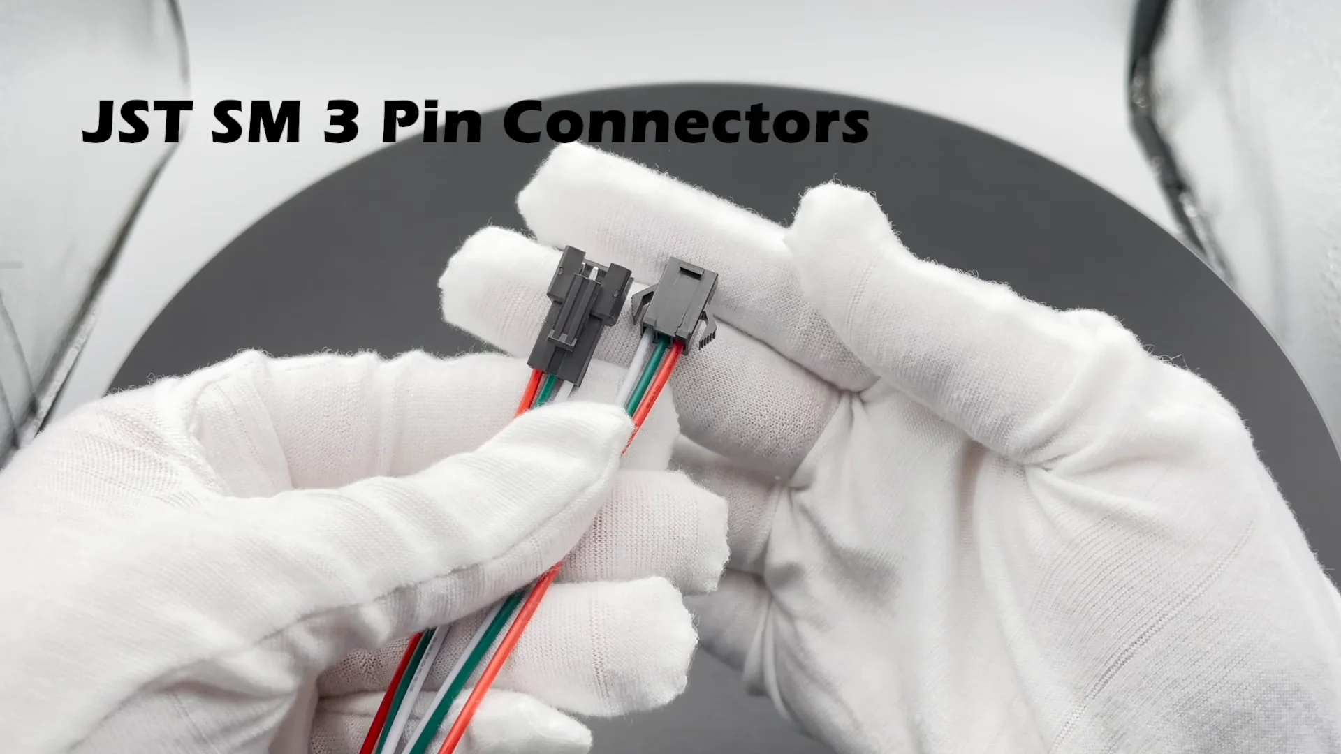 Jst Sm 3 Pin Led Light Male Female Plug Electrical Wire Crimp Terminal ...