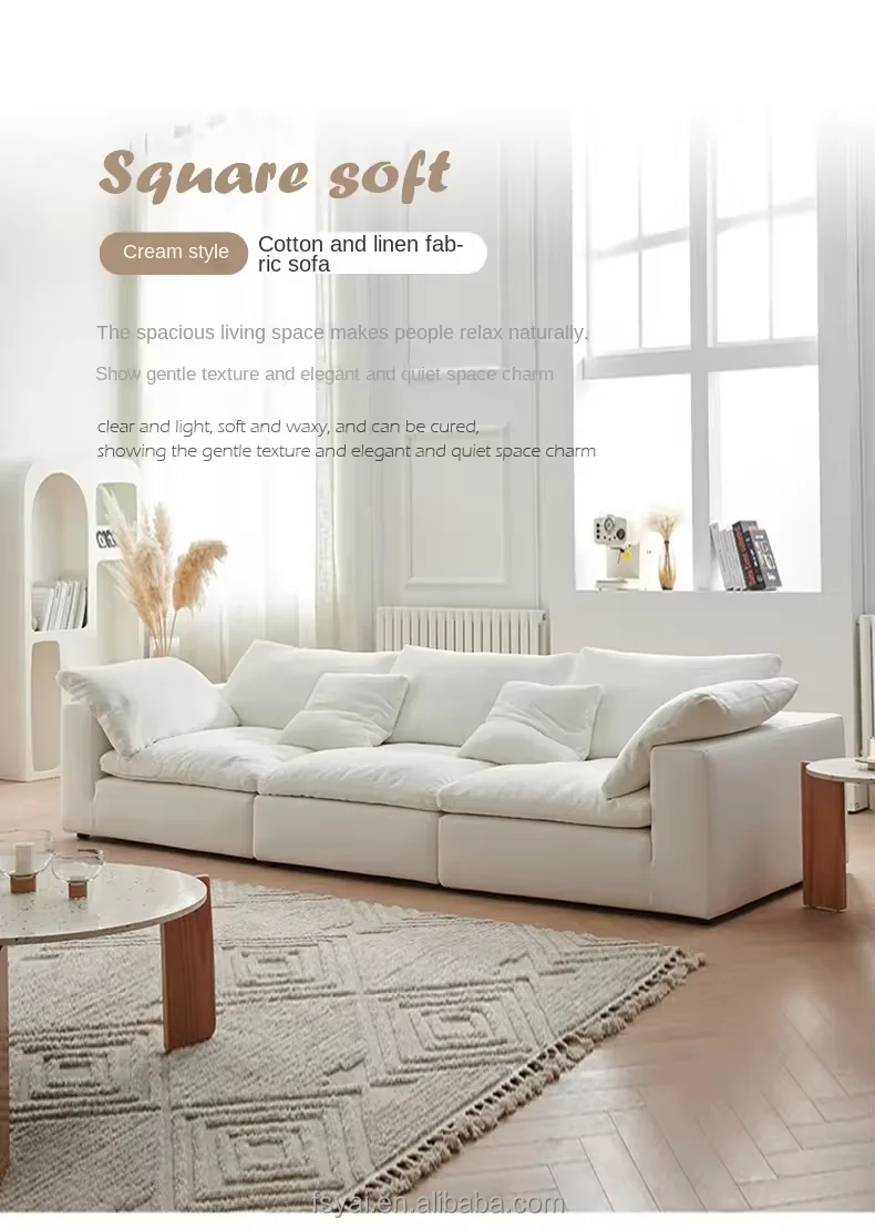 Compressed Foam Sofa Set - 3 in 1 Vacuum Packed Living Room Furniture ...