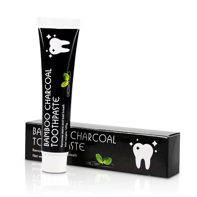 Organic Charcoal Toothpaste - Whitens Teeth Naturally