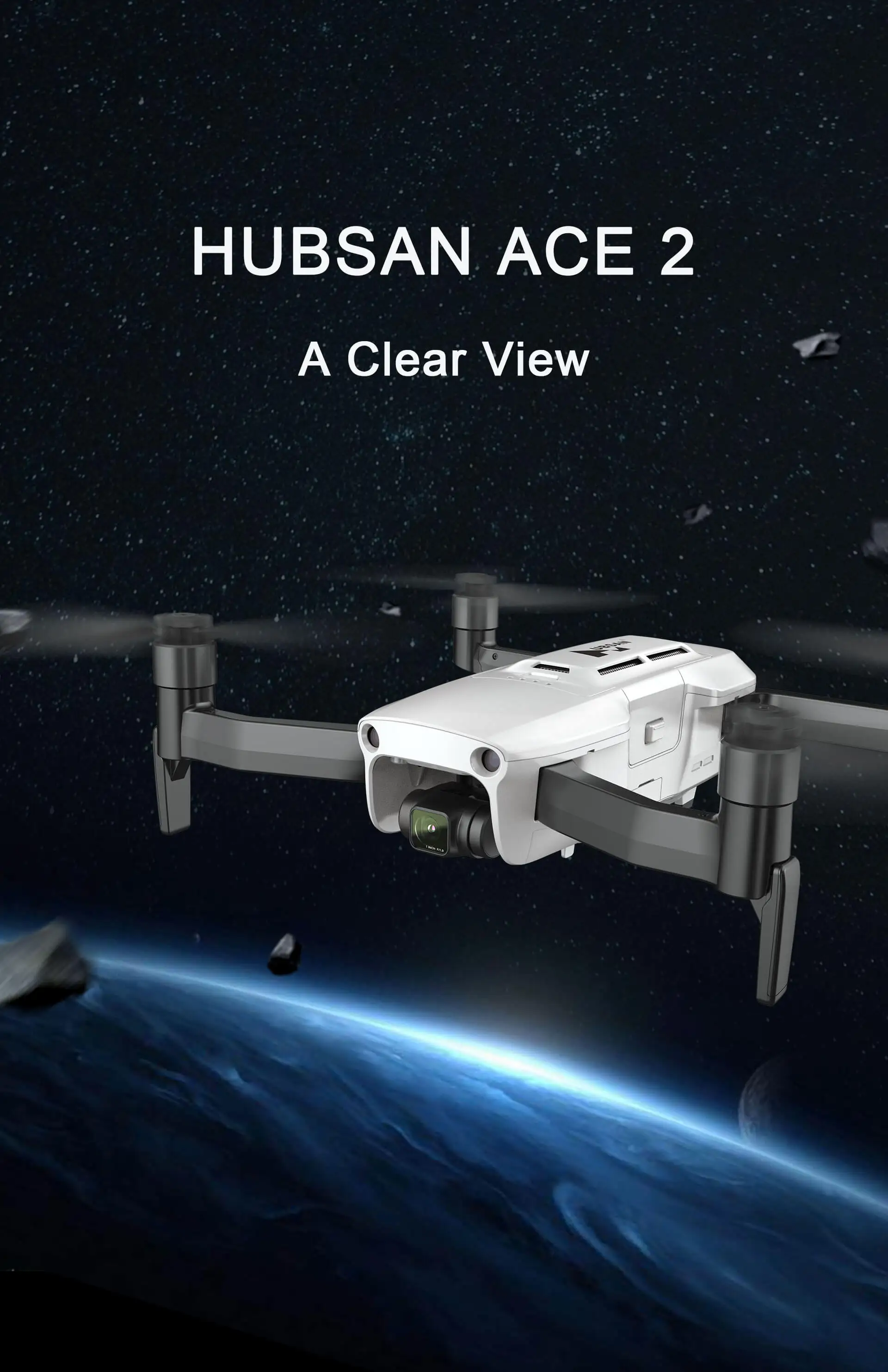 Hubsan Ace 2 Long Range Drone with 20MP Camera, 53 Min Flight Time ...
