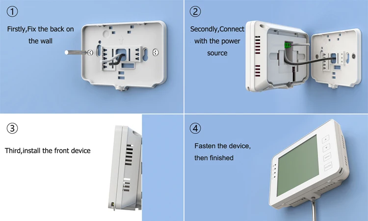 Ceiling Exhaust Fan Speed Relay Output 0-10v Carbon Dioxide Control ...