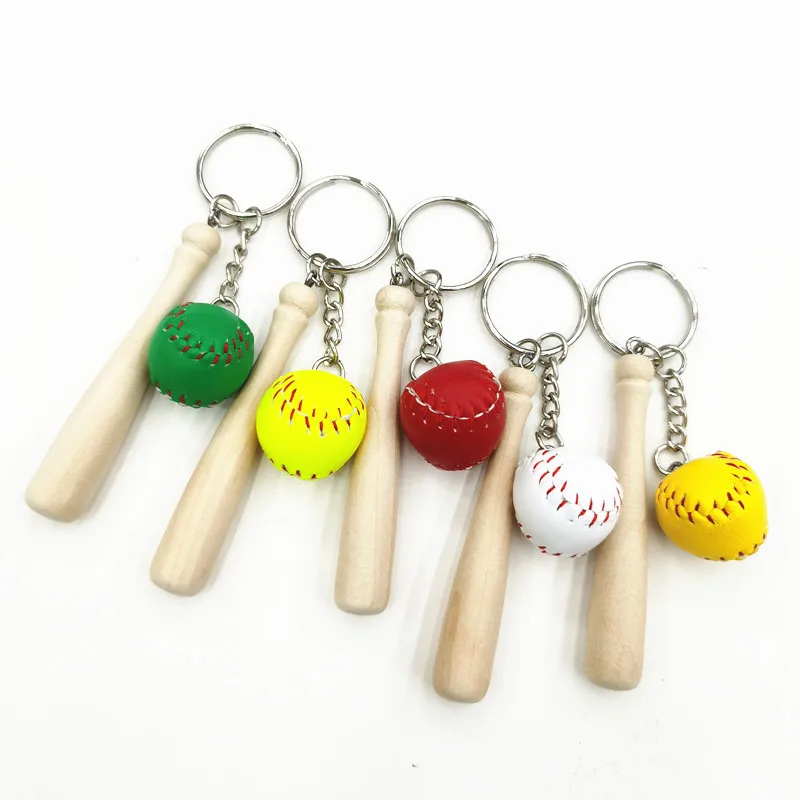 American baseball bat softball keychain pendant, keychain toy, custom ...