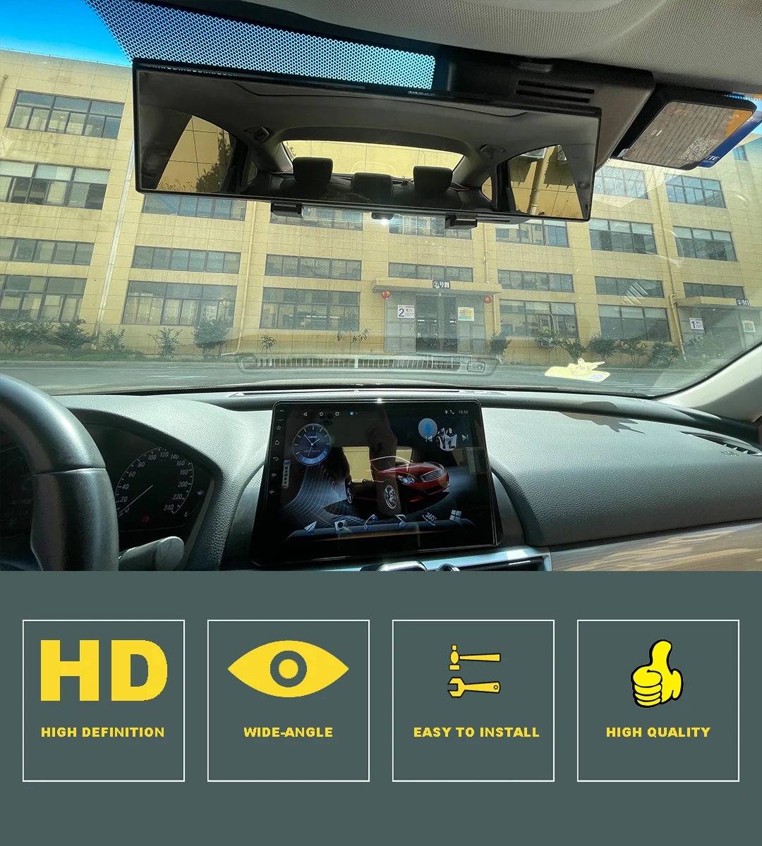 High Quality Car Body Kit/Auto Parts Large Universal Wide Angle Room ...