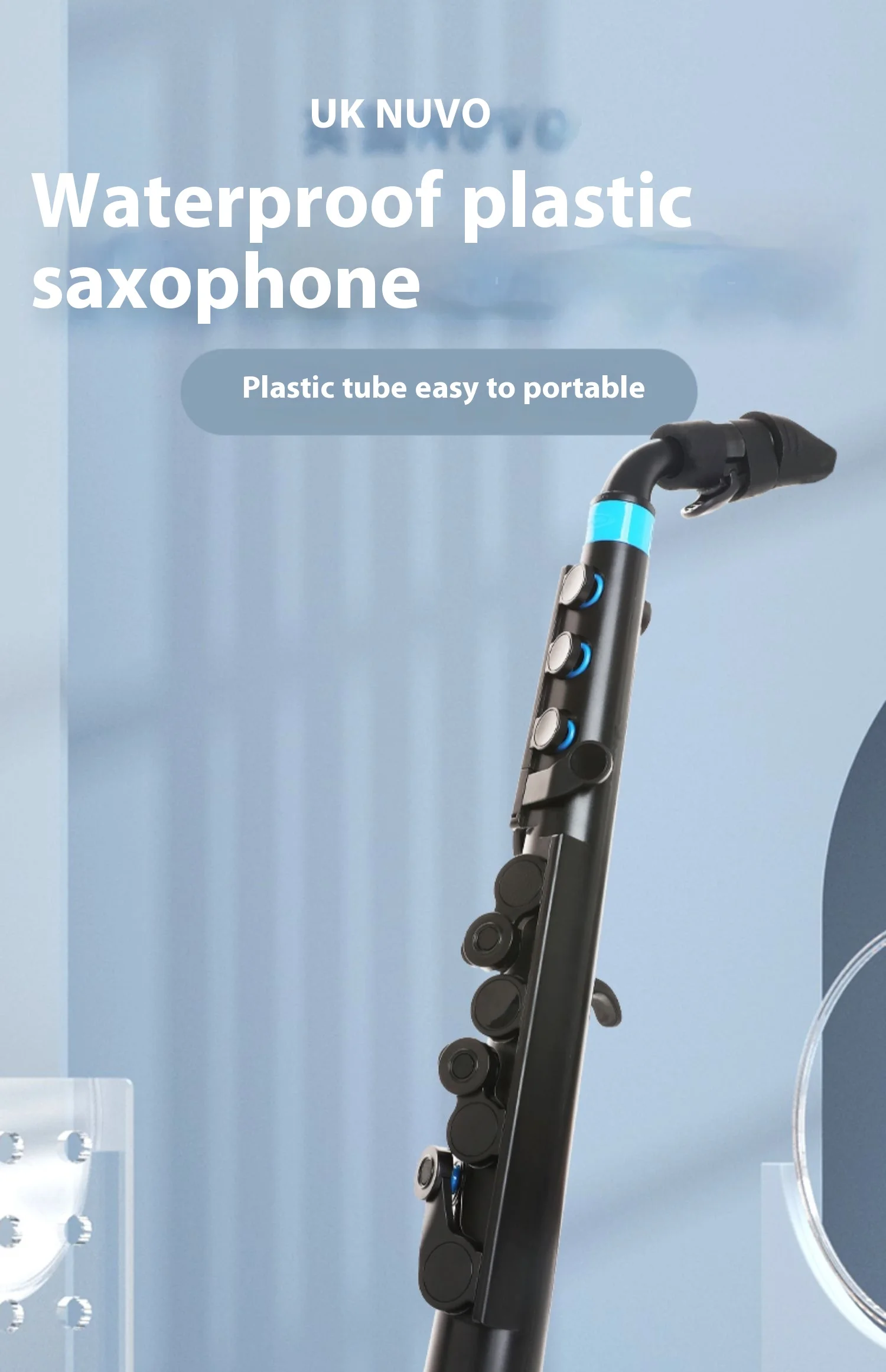 Nuvo JSAX Lightweight Waterproof Saxophone for Children - Perfect Mini ...
