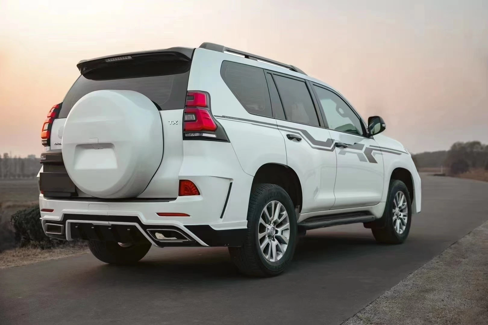 Hw Fj150 10-17 Upgrade Facelift To Navigator Bodykit For Toyota Land ...