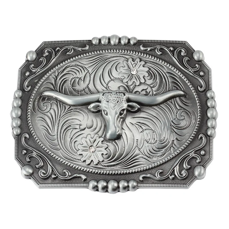 Western Cross Cowboy Kneeling Prayer And Horse Design Belt Buckles ...