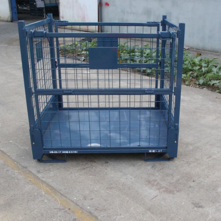 High Quality Wire Basket Pallet Mesh Metal Cage Hot Selling - Buy Wire ...