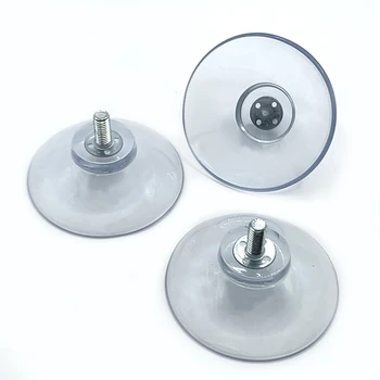 Heavy Duty Screw Suction Cups M4 M5 M6 M8 Strong Transparent Screw ...