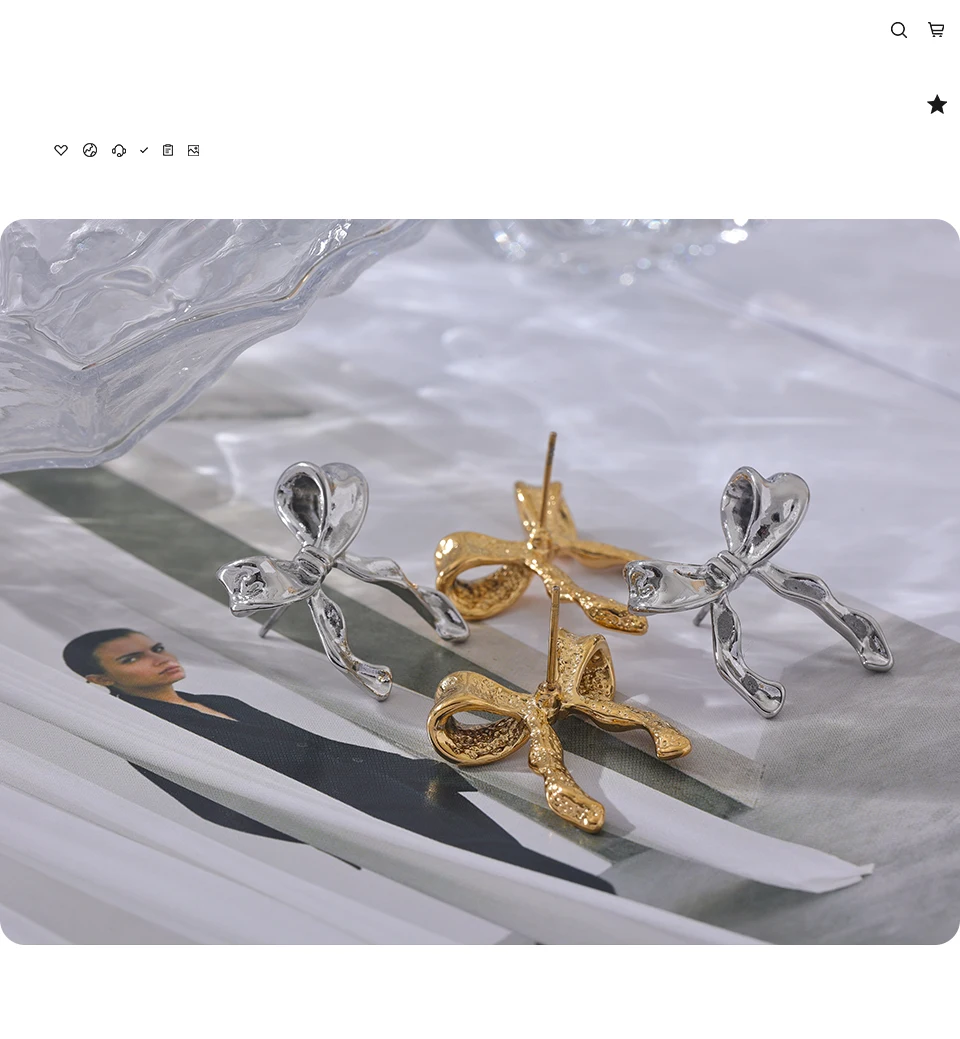 JINYOU 3505 Stainless Steel 316L Earrings - Trendy & Durable