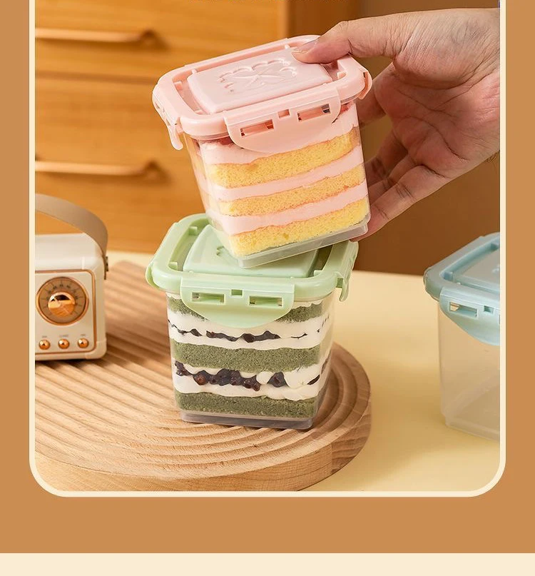 Wholesale Mousse Layer Cake Packaging Box Can Be Recycled Tiramisu Soy ...