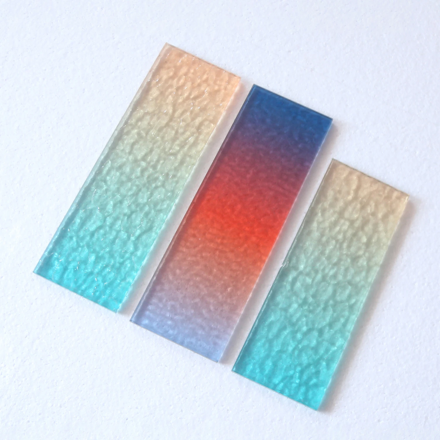 Luxury Design Ocean Water Texture Gradient Color Laminated Cast Fused ...