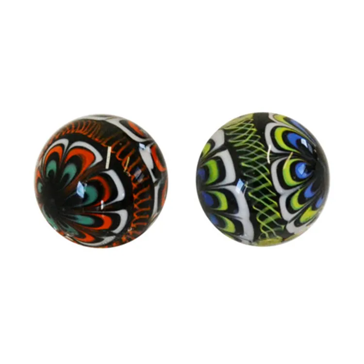 20mm Murano Lattice Design Large Glass Marbles Blown Glass Rinky-dink ...