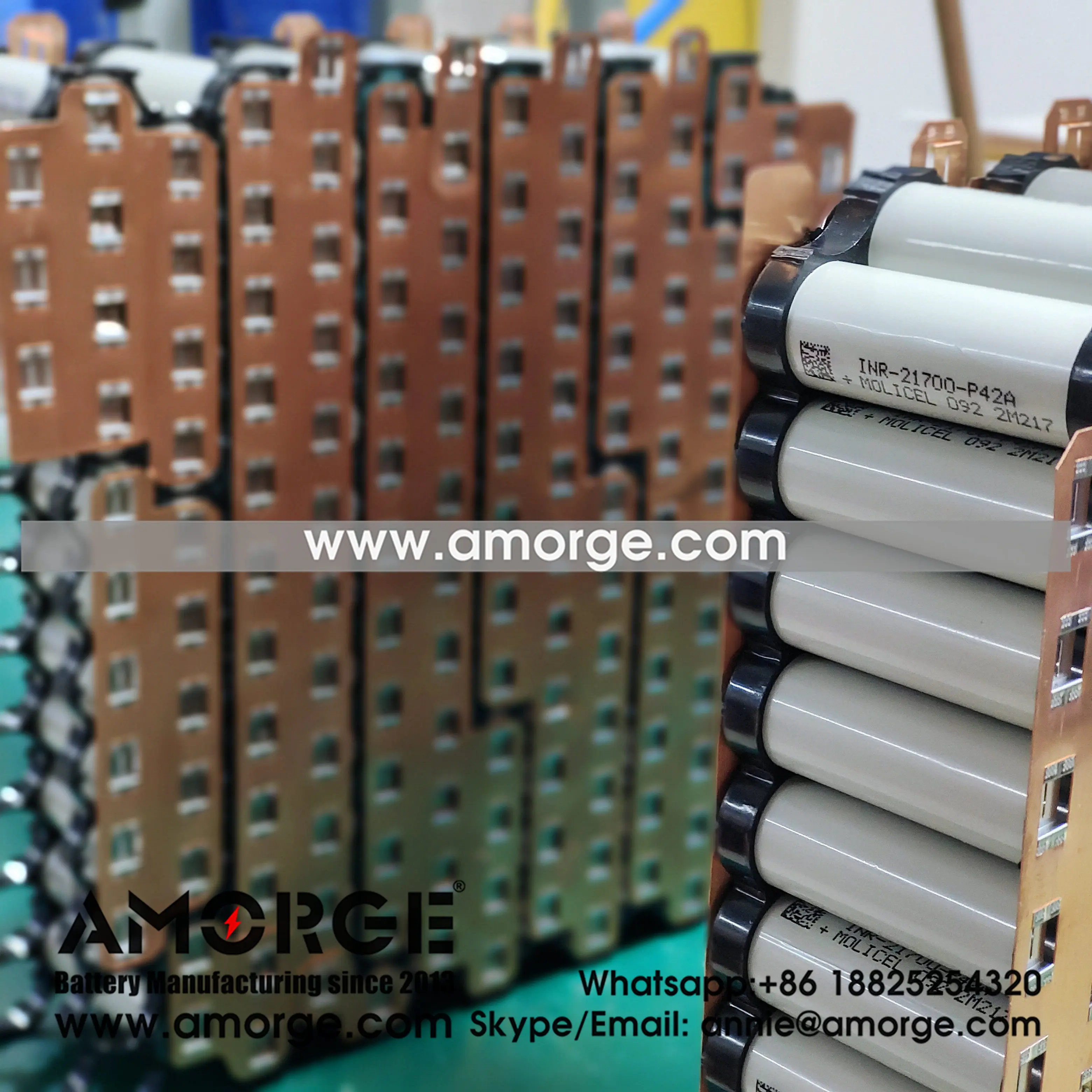 Amorge 72v 24AH Battery Pack for off-Road Electric Vehicles