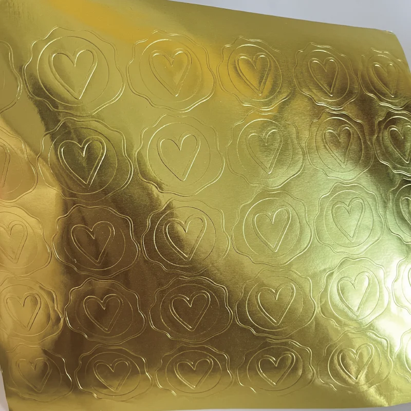 Transparent Round Logo Stickers Plastic Vinyl Clear Printed Foil Label ...