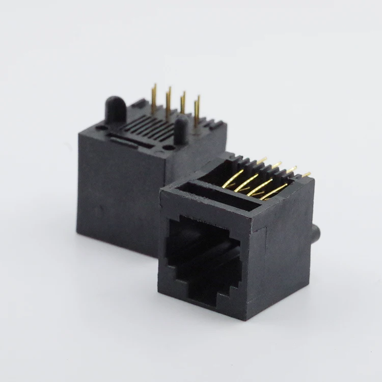 Rj45 Jack Connector Dip Type Rj45 Female Modular Jack Ethernet ...