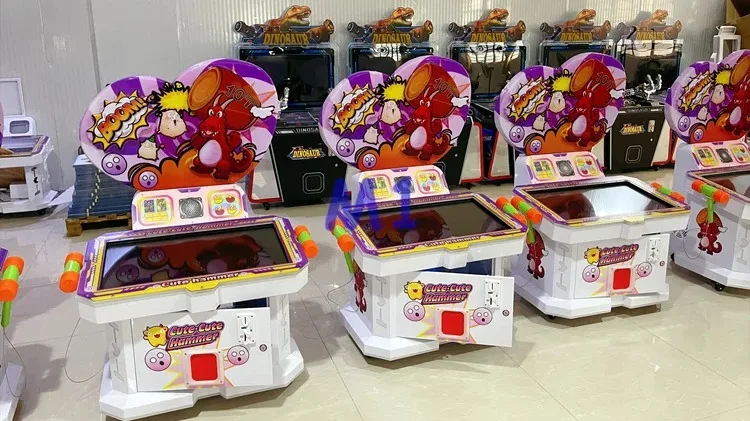 Kids Game Mall Arcade Touch Screen Coin Operated Crazy Frog Jumping Hit ...