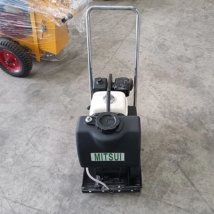 Hand Push Plate Compactor Concrete Asphalt Road Vibrating Plate ...
