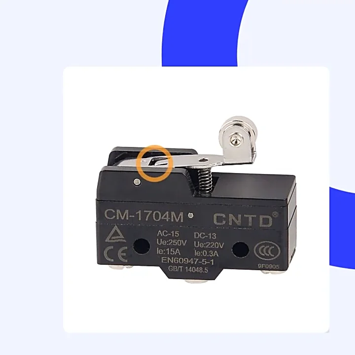 Cntd 15a 250v Micro Switch Limit Switch Plastic Panel Mount Push Plunger Actuator Maximum ...