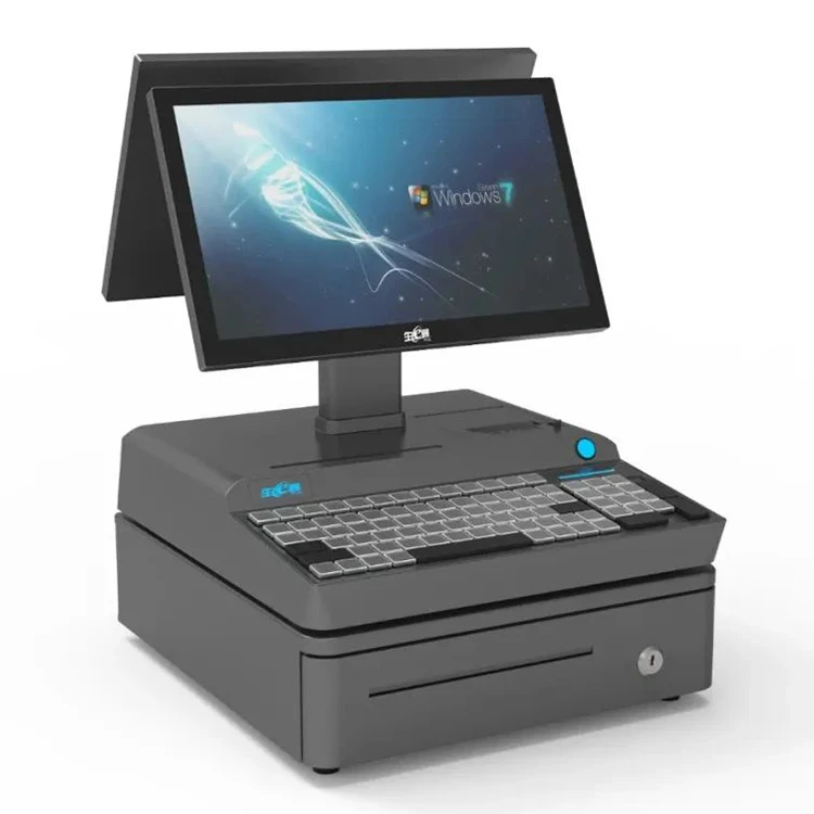 Windows Pack Pos Machine Full Cash Register Set For Cafe Clothing Small ...