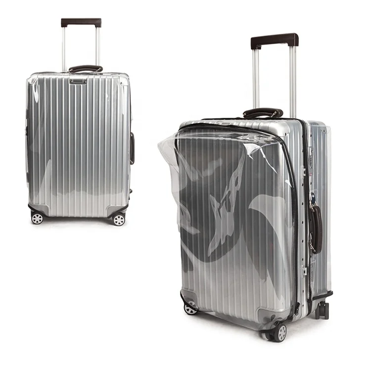 PVC Zipper Transparent Luggage Bag Cover Waterproof Custom Design ...