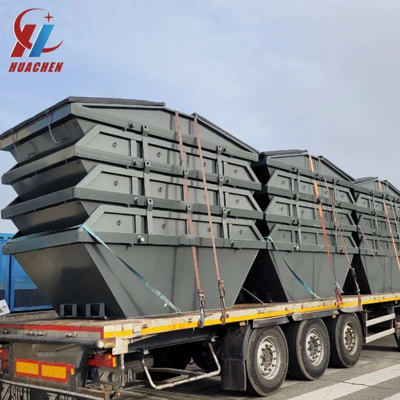 Garbage Collection Metal Boat Shape Skip Skip Bin For Outdoor - Buy ...