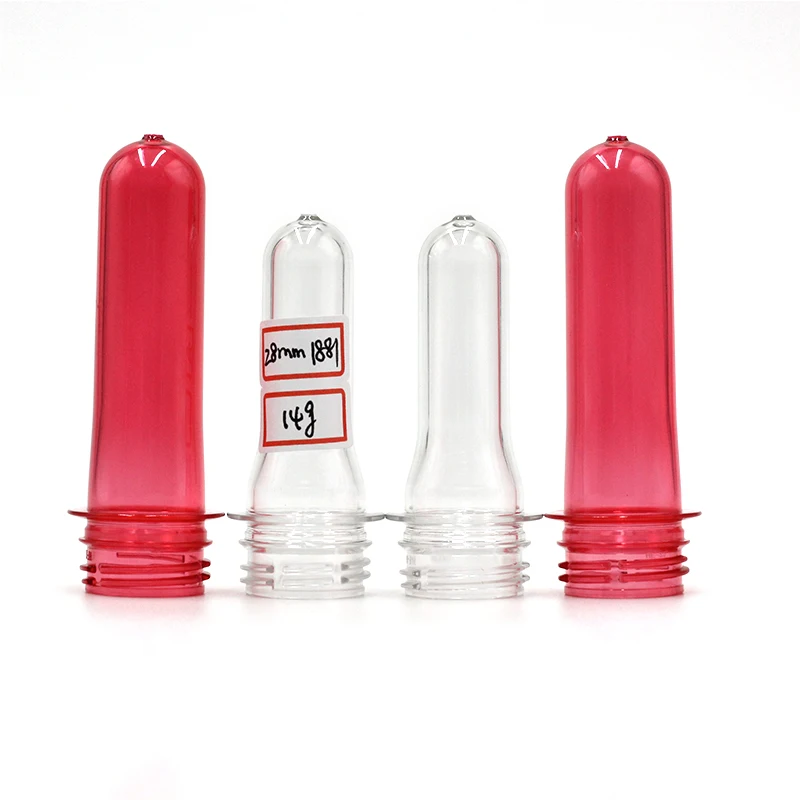 Cosmetic Pet Preform - 28mm 14g for Blowing Beverage Bottles