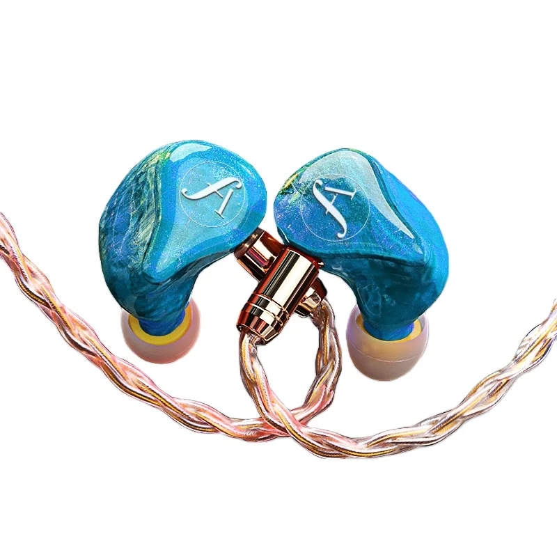OFC 7 Core 3.5mm MMCX or 2PIN Resin in-Ear Monitor Headphones