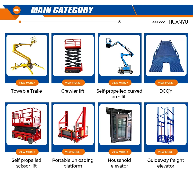 20m Ft Towable Boom Spider Lift Lift Trailer Cherry Picker Tree ...