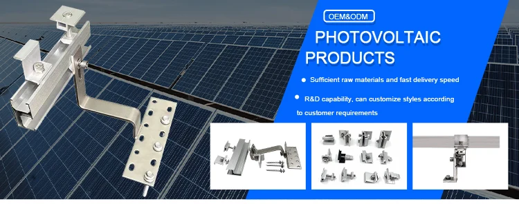 Modern Design Aluminium Rail Solar Mounting System Easy Installation ...