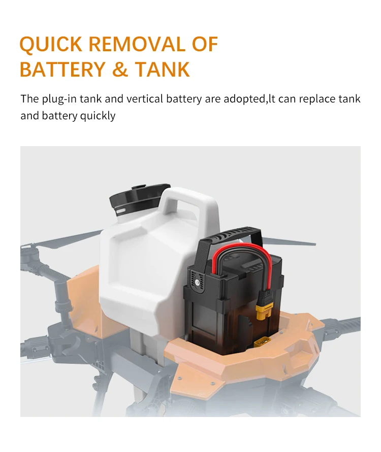 Modern Latest Custom-made 6-axis Multi-rotor Spraying Agricultural ...
