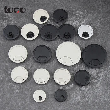 Toco 35mm Office Flexible Circular Desk Cabke Electric Bushings Hole ...