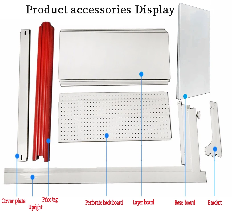 Guichang Gondola Shelving Display Shelf Super Market Shelves for Sale ...