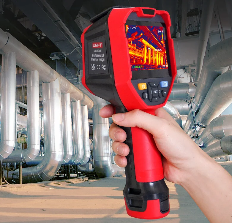 UTi320E Infrared Thermal Imager High Resolution 320 X 240 Handheld ...