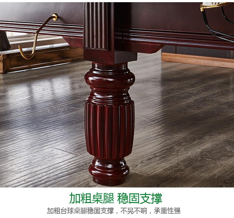 Wholesale Chinese Black 8 Balls Style 9ft Billiard Table