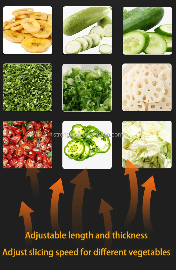 Type 20 Multifunctional Use Vegetable Cutting Chopping Slicing Machine ...