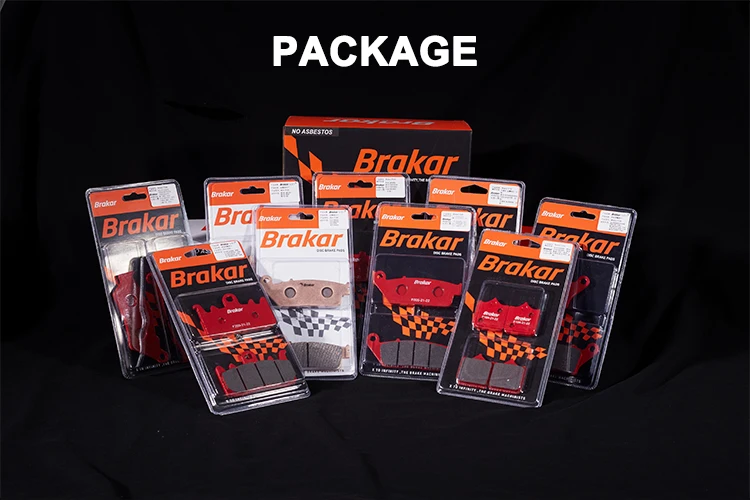 Brakar High Performance Sintered Brake Pads for Honda CBR1000RR