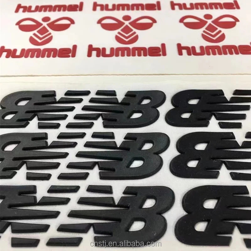 Custom Heat Transfer 3d Logo Pvc Rubber Heat Transfers Silicone For ...