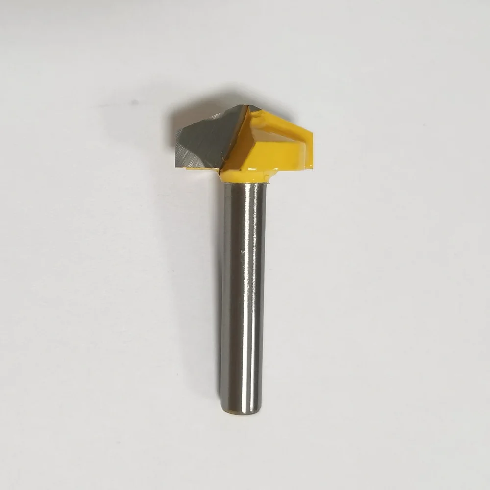 High Precision V Groove Carbide Router Bits for Aluminum