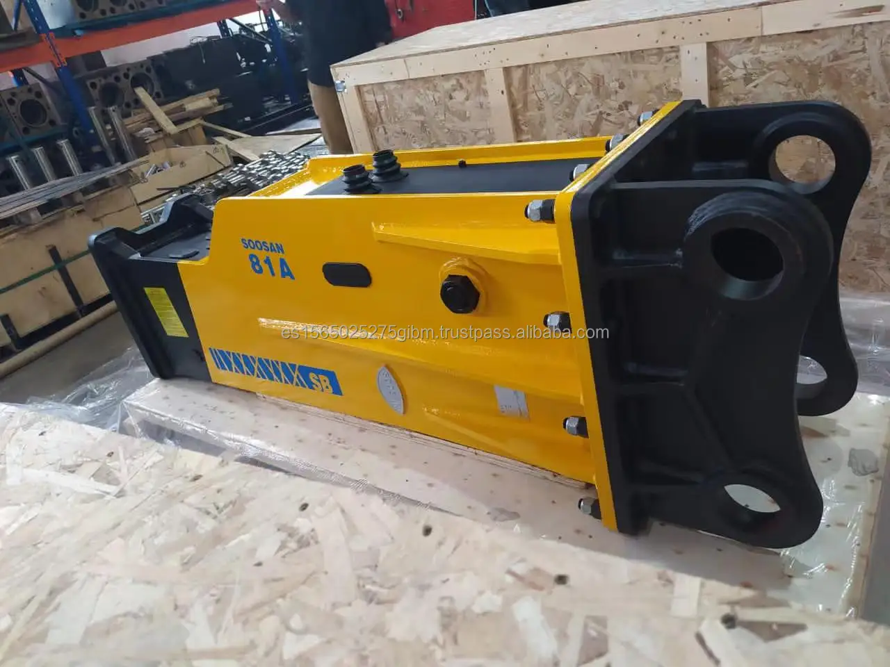 Hydraulic Breaker SB 81A Box Type with Auto Grease Breaker Suitable for ...