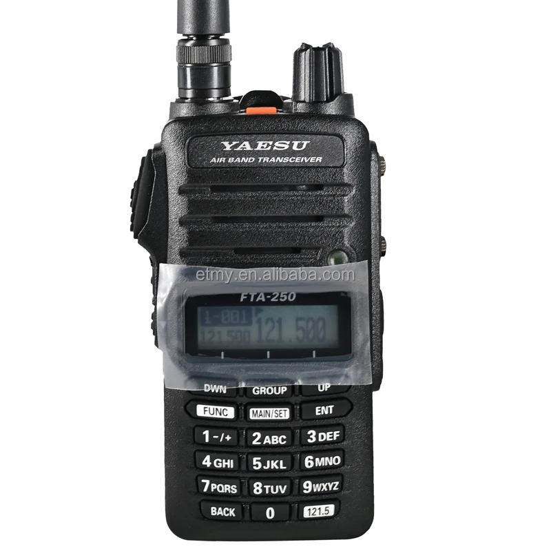 FTA-250L VHF portable radio Handheld VHF Airband Transceiver Aviation ...
