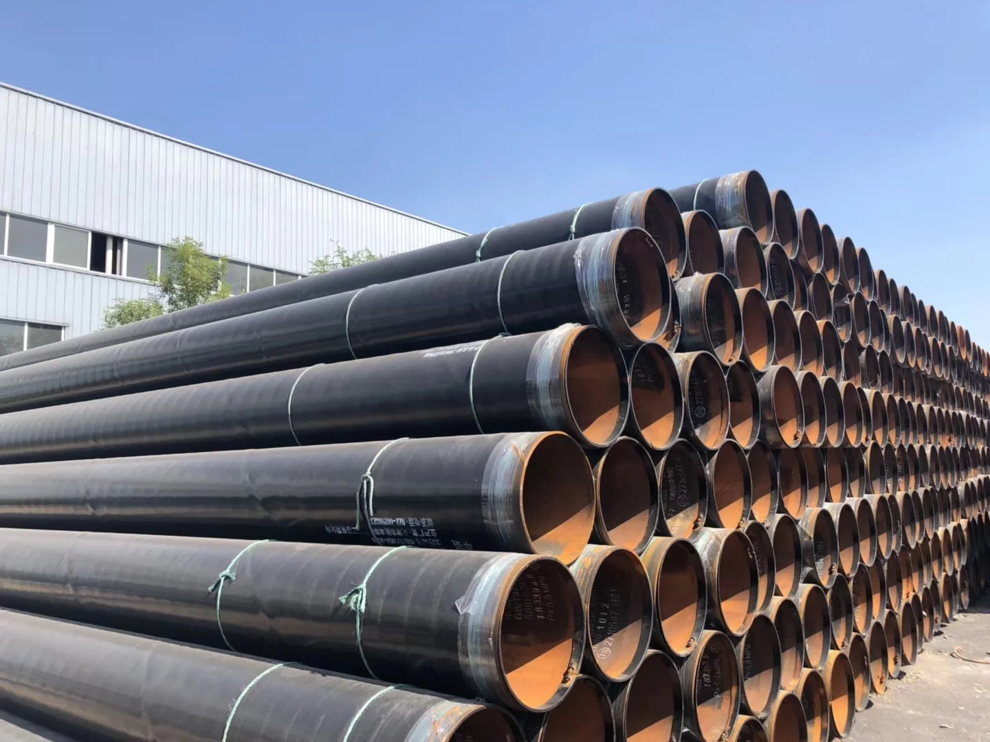 High Quality Pipeline Floating Pontoon Spiral Welded Steel Pipe