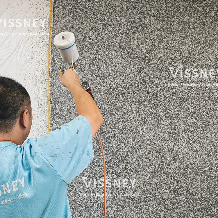 Vissney Faux Stone Texture Coating - Professional Grade